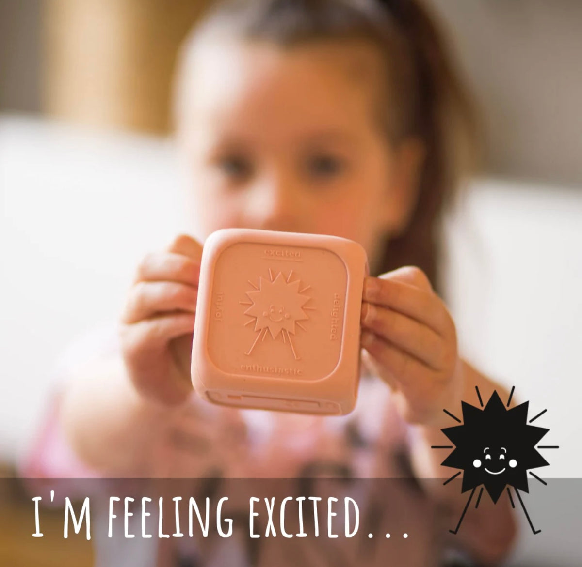 Feelings cube- Clay – Three Wild Sprouts