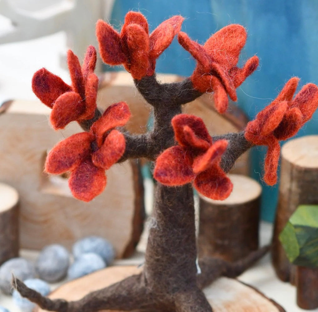 FELT SEASONAL TREE - AUTUMN FALL – Three Wild Sprouts
