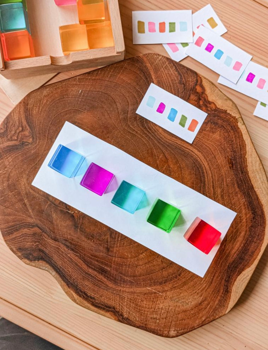 Bright Lucite Blocks (16pc) – Three Wild Sprouts