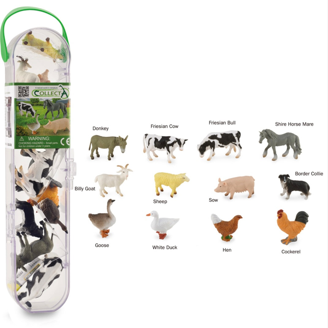 Collecta-- FARM 12 PCE (TUBE) – Three Wild Sprouts