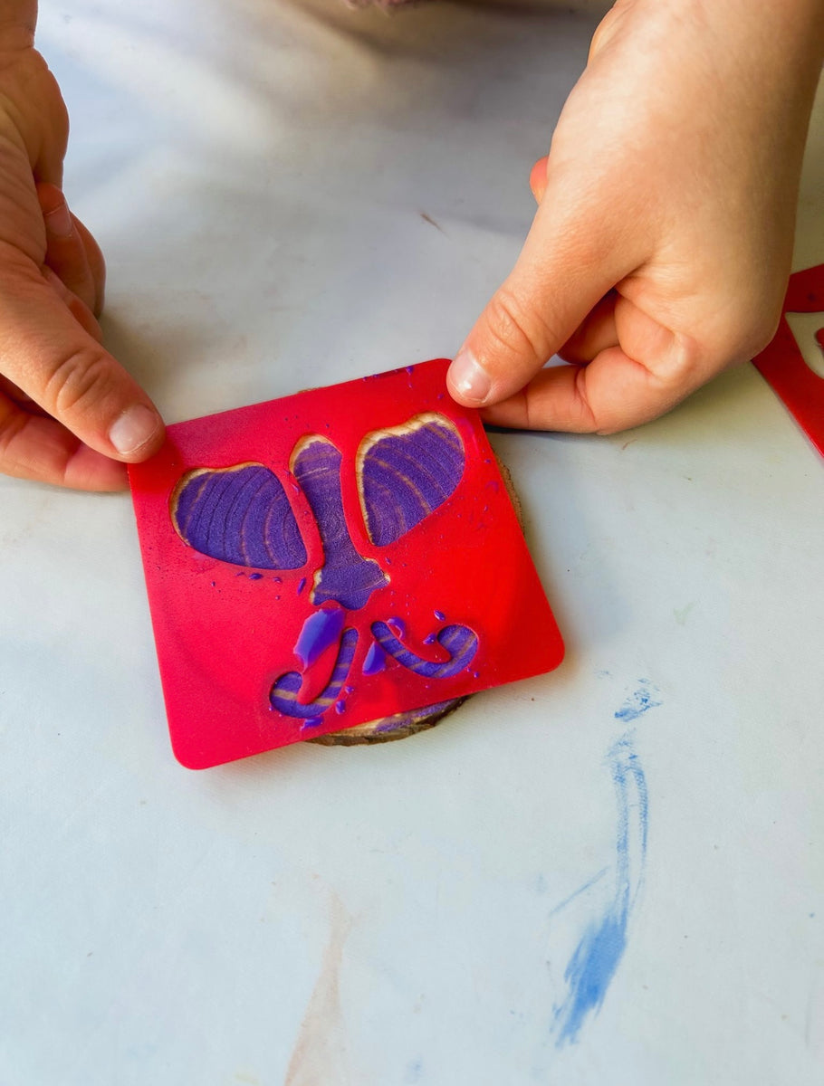 Minibeast Stencils – Three Wild Sprouts