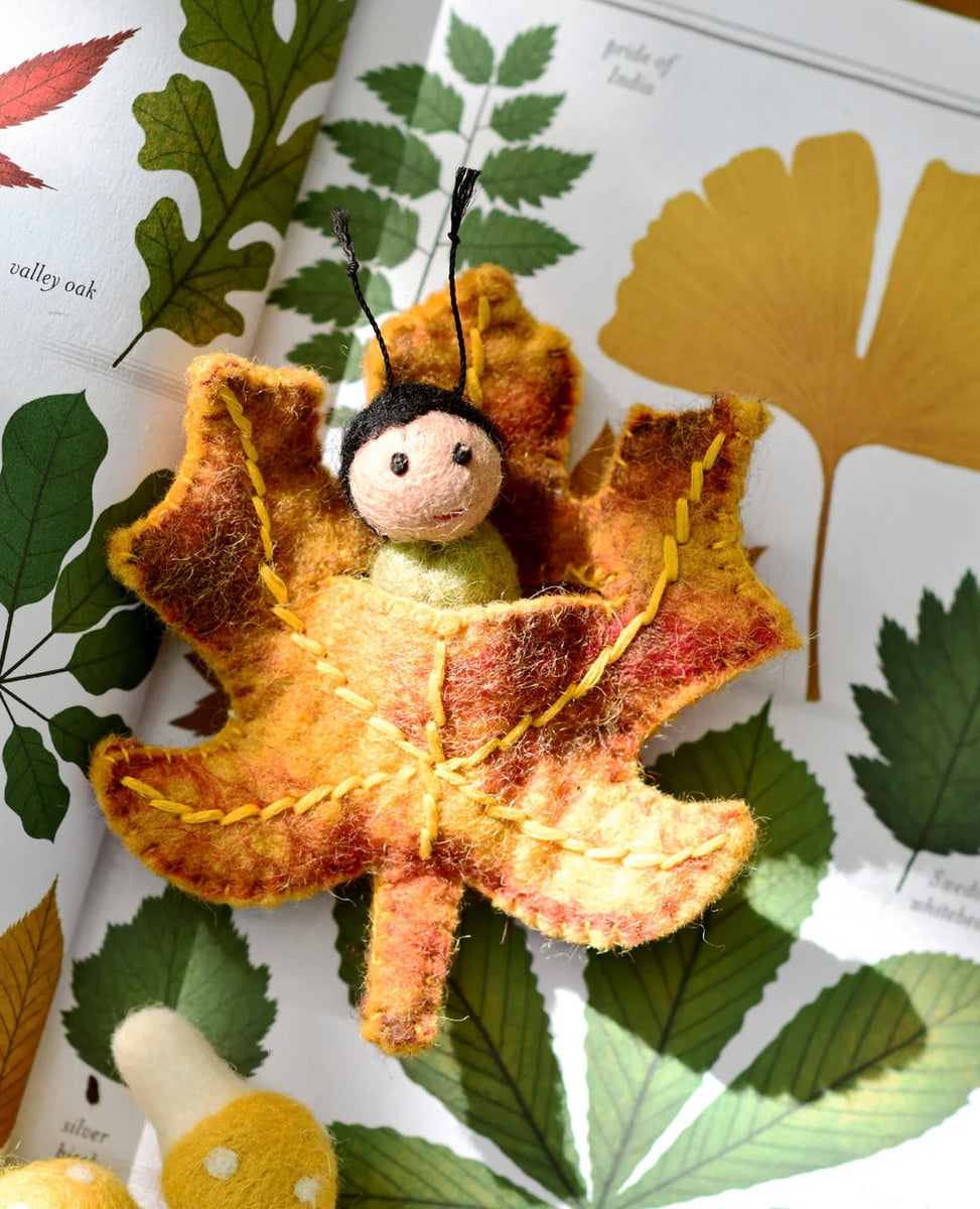 FELT MAPLE LEAF BABY – Three Wild Sprouts