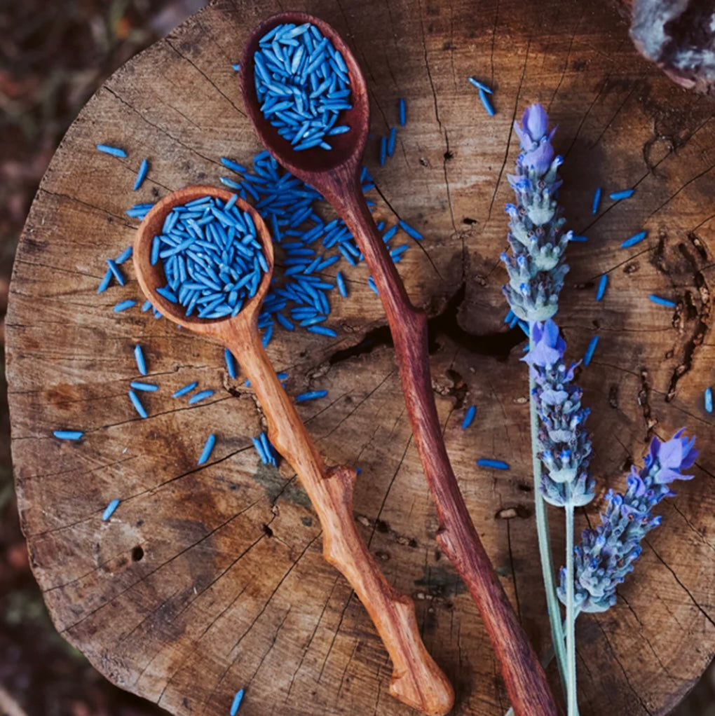 Handcrafted Branch Spoon – Three Wild Sprouts