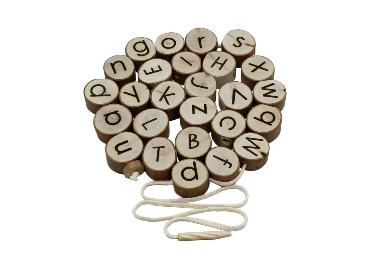 Alphabet Threading Set – Three Wild Sprouts